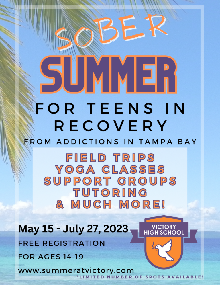 Recovery High School for ages 14-19 struggling with addictions